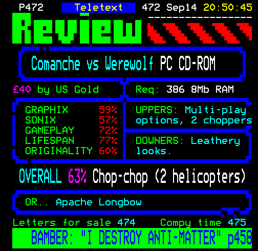14/9/95 - The Digitiser Vault | Super Page 58 | The Digitiser Tribute Site