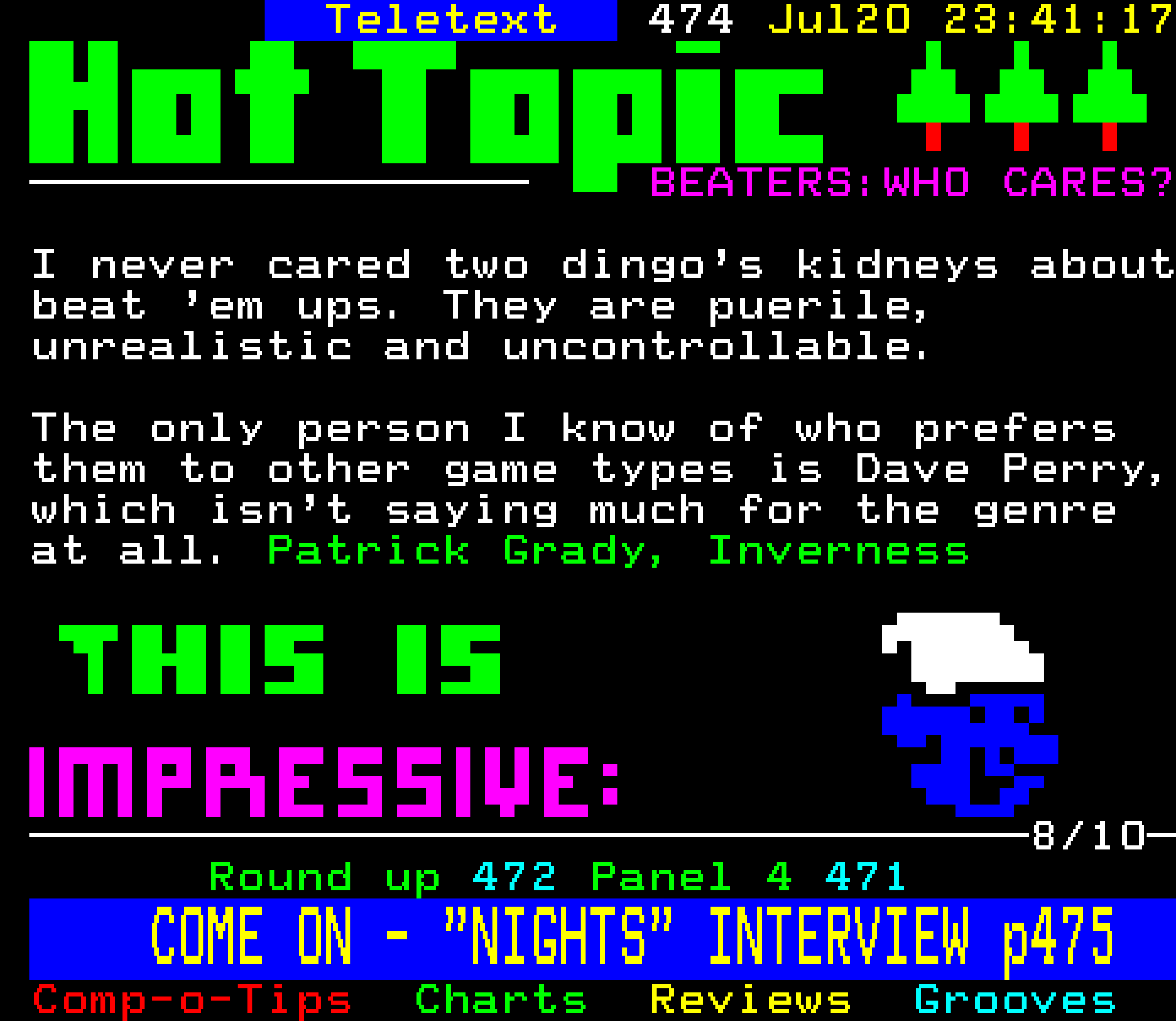 20/7/96 - The Digitiser Vault | Super Page 58 | The Digitiser Tribute Site